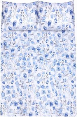 Cina 133x72 Lenzuola in cotone 100% tessuto 4 pcs Set letto Materiale di cotone biologico in vendita