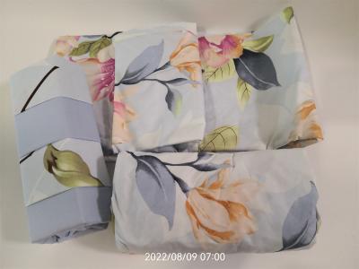 Cina Reactive Printed Floral 100% Polyester Home Textiles Set di sei in colori personalizzati in vendita