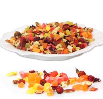 China Natural Vitamins Rich Hibiscus Melon Kiwi Papaya Pineapple Fruit Blend Tea With OEM Private Label for sale