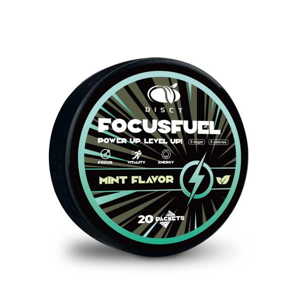 Quality Organic Fruity Focus Fuel Energy Booster Pouches Multi Flavor Nootropic Chewing Gum Enhance Focus for sale