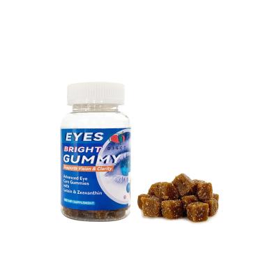 China Sugar Free Vegan Friendly Pectin Based Bright Eye Gummies For Digital Eye Strain Relief for sale