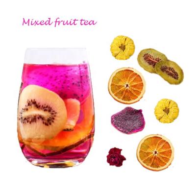 China OEM Dried Fresh Mixed Fruit Slice Tea Detox Weight Loss Immune Booster Herbal Tea For Beauty And Wellness for sale