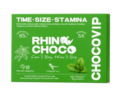 China Ginseng Extract Mint Flavor Wellness Chocolate For Men Sugar Free for sale