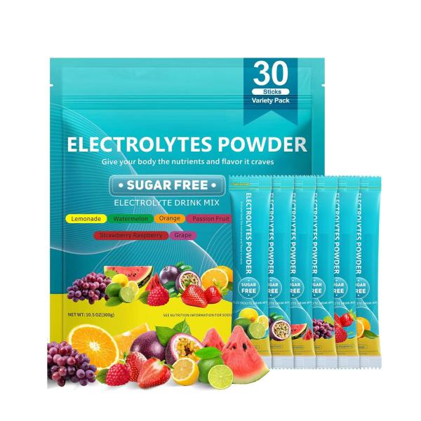 Quality OEM Flavor Electrolyte Drink Powder with Rapid Hydration Support and Long Shelf Life for sale