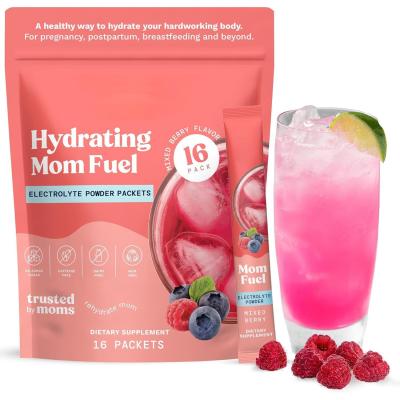 China Sugar Free Electrolyte Drink Powder with Rapid Hydration Support and 18-24 Month Shelf Life for sale