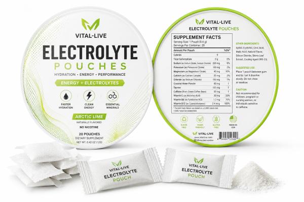 Quality Pre Workout Electrolyte Pouches With 20 Pouches Per Bottle For Sports Nutrition for sale