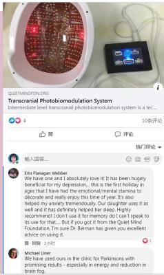 Cina Il trattamento del morbo di Alzheimer ha condotto il casco leggero 810nm per il miglioramento della memoria in vendita