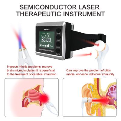 Cina Orologio freddo medico di terapia laser di 450nm 650nm per controllo di ipertensione in vendita