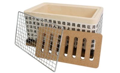 Cina Newest mini Japanese Tabletop yakiniku oven ceramic bbq grill in vendita
