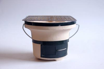 Cina Spazio da tavolo di risparmio del diametro di forma rotonda 16cm della griglia che non dà fumo dell'interno del BBQ in vendita