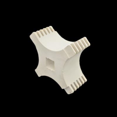 China Refractory Aluminum Oxide Ceramic Heating Spool High Temp Resistance for sale