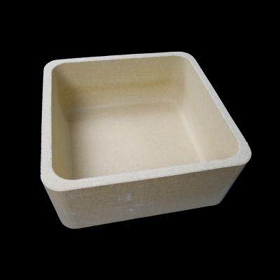 China Square Refractory Cordierite mullite saggar  Designed for Thermal Durability for sale