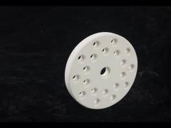 Refractory Porous Aluminum Oxide Ceramic , Alumina Ceramic Disc For Radiant Heater