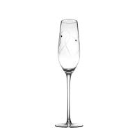 Quality B2B Bulk:Custom 6-10oz Tempered Crystal Flutes | Hotel Bulk Glassware Lead-Free for sale
