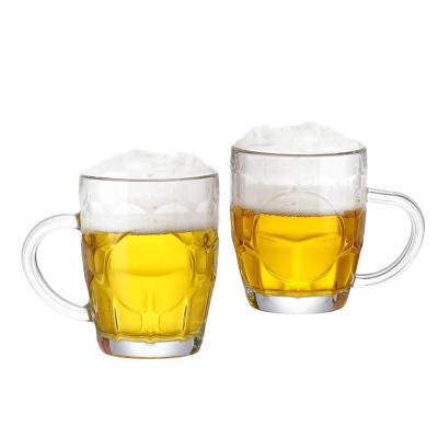 China B2B Custom 6-16OZ Beer Mugs – Durable Borosilicate, Custom Logo, Bulk Discounts for 10k+ Units for sale