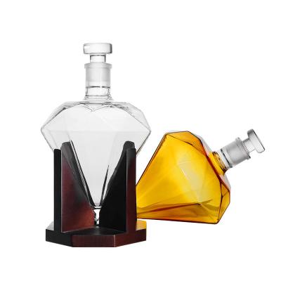 China Bulk Wholesale Artisan-Crafted Crystal Whiskey Decanter Aerator – 850mL Luxury Carafe for sale