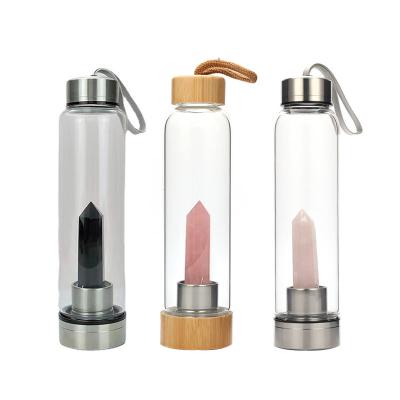 China B2B Bulk 18oz Borosilicate Glass Bottles | FDA/LFGB Certified | Bulk Discounts + Free Laser Engraving for sale