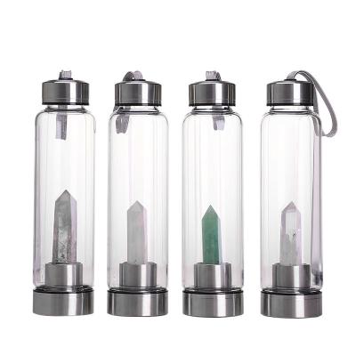 China B2B Bulk 18oz Borosilicate Glass Bottles | FDA/LFGB Certified | Bulk Discounts + Free Laser Engraving for sale