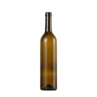 中国 プレミアムガラスワインボトル 食品グレード、漏れ防止 OEM カスタマイズ サイズ (375ml-1.5L) 高速配送 販売のため