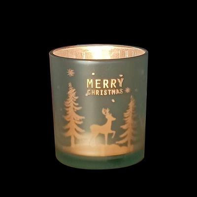 China B2B Jarros de velas de Natal electroplated: encomenda em massa, design personalizado, resistente a rupturas para marcas de velas à venda