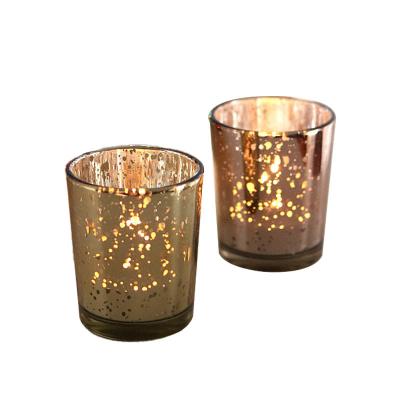 China B2B Jarros de velas de Natal electroplated: encomenda em massa, design personalizado, resistente a rupturas para marcas de velas à venda