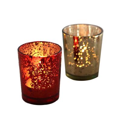China B2B Jarros de velas de Natal electroplated: encomenda em massa, design personalizado, resistente a rupturas para marcas de velas à venda