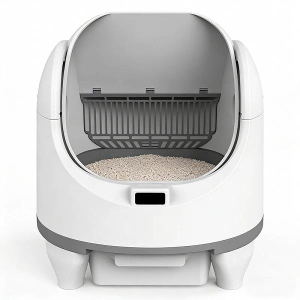 Quality Wholesale Automatic Cat Litter Box | Pet Safe Large Capacity Odor Sealing Self Cleaning Pet Toilet OEM for sale