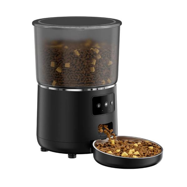 Quality Smart Automatic Cat Feeder Timed Meal Portion Control Anti-Jam Design Food Safe Pet Feeder Wholesale OEM for sale