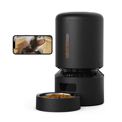China Automatic Pet Feeder 6L WiFi APP Control Timed Feeding Anti-Jam BPA-Free for Cats & Small Dogs for sale