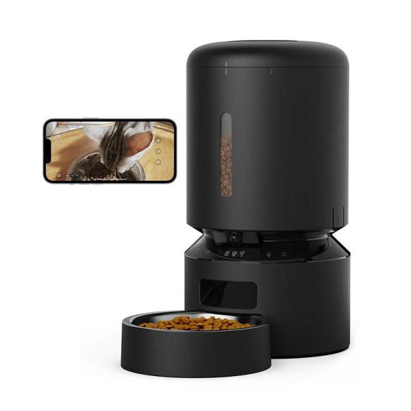 Quality Automatic Pet Feeder 6L WiFi APP Control Timed Feeding Anti-Jam BPA-Free for Cats & Small Dogs for sale