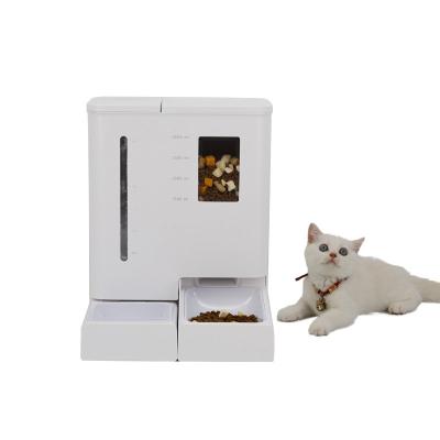 China Auto Pet Feeder, Timed Meal Control, Large Capacity, Dual Power Supply Smart Feeder for US EU Market for sale