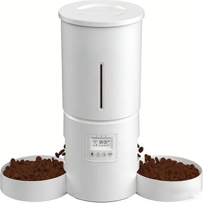 China OEM Smart Automatic Pet Feeder WiFi App Control 6L Large Capacity Voice Recorder Bulk Wholesale for sale