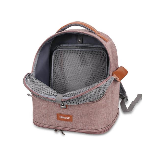 Quality Pet Backpack Carrier Wholesale Factory Supply, Cute Cat Face Ventilated Travel Bag Custom Logo Carrier for sale
