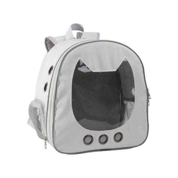 Quality Cat Backpack Carrier Wholesale, Ventilated PU Pet Travel Backpack OEM ODM Custom Logo for sale