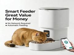 Automatic Pet Feeder with App | 6L Capacity Anti-Jam Easy Clean Wholesale Bulk Supply For You