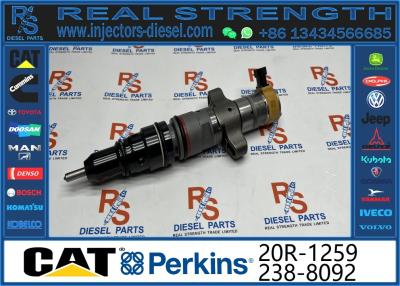 China Perkins original  20R-1259 Diesel Fuel Injector Common Rail Injector for C9 Engine E330D E336D Excavator Truck Spare Parts  original new injector for sale