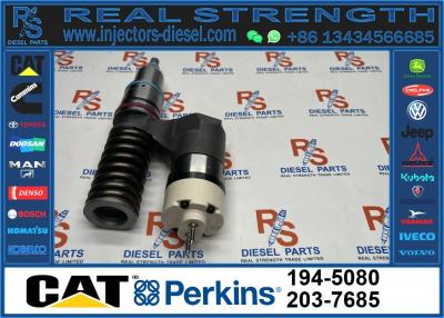 China Perkins original Perkins original Perkins 194-5080 Common Rail Fuel Diesel Injector for C10 C12 3176 3196 Engine Excavator Spare Parts Replacement for OEM new injector original original new injector for sale