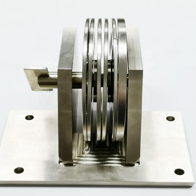 Precision CNC machined stainless steel components