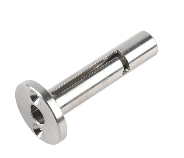 Custom designed polished CNC mechanical component