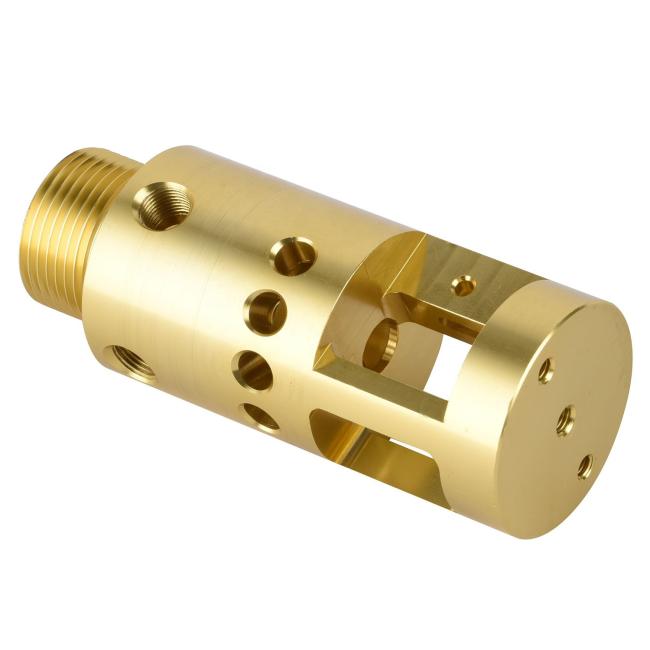 Precision CNC machined aluminum parts with smooth surface finish