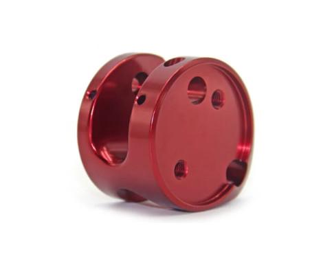 Precision CNC machined aluminum bicycle parts with anodized finish