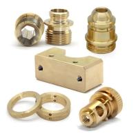 China Precision Brass CNC Turned Components For Fasteners And Auto Industries for sale