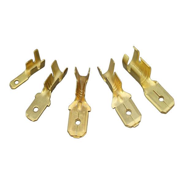 Custom brass CNC machined component