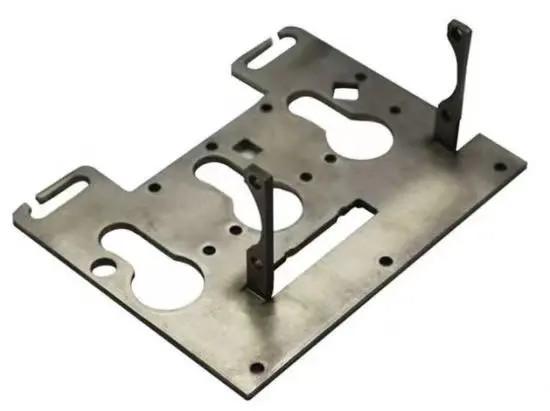 Precision aluminum CNC stamped parts with anodized finish