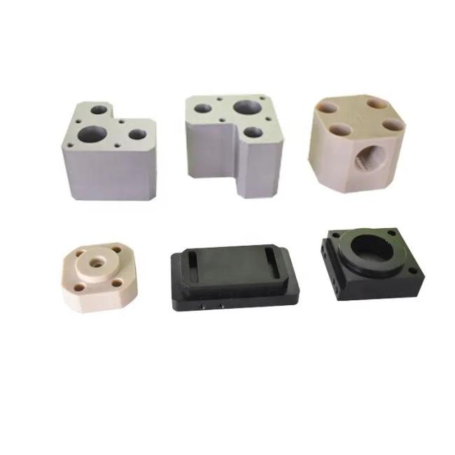 Custom CNC milling parts with polished finish