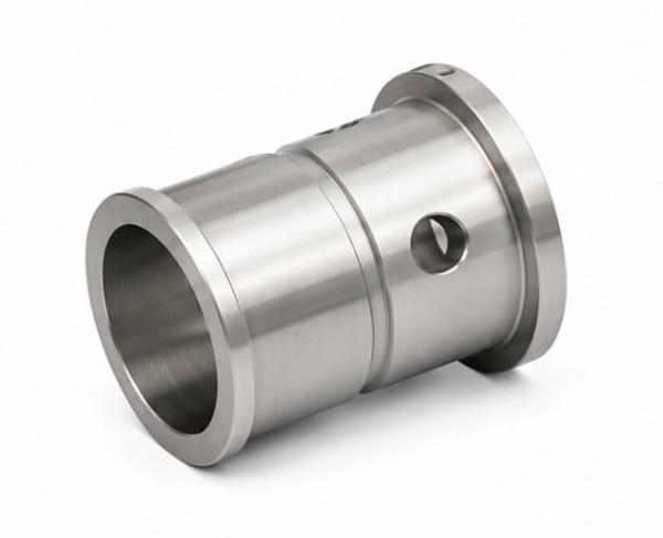 Quality Titanium Alloy CNC Flange Machined Sleeve High Strength Corrosion Resistant For Industrial Equipment for sale