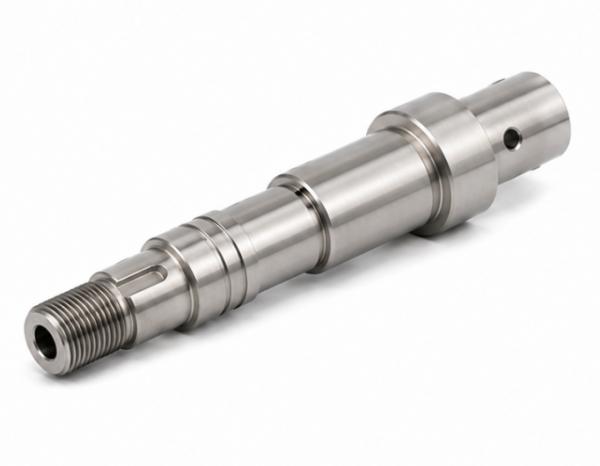 Quality High Strength Titanium CNC Machining Parts Lightweight Precision Rotating Shaft for Industrial Transmission Equipment for sale