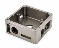 Quality 5 Axis Cnc Titanium Parts Equipment Housing High Precision Square Enclosure For for sale
