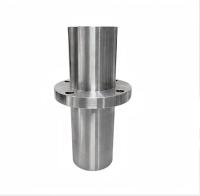Quality CNC Machined Q235A Steel Bearing Housing Flange Sleeve Nickel Plating for sale