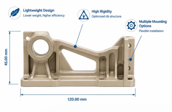 Quality Engineering Plastic CNC Machining Parts PEEK Precision Structural Bracket for sale